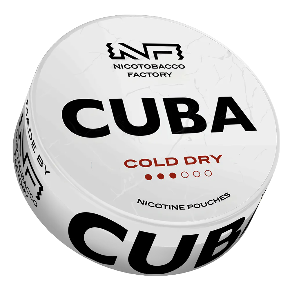 Cuba White Cold Dry Nicotine Pouches